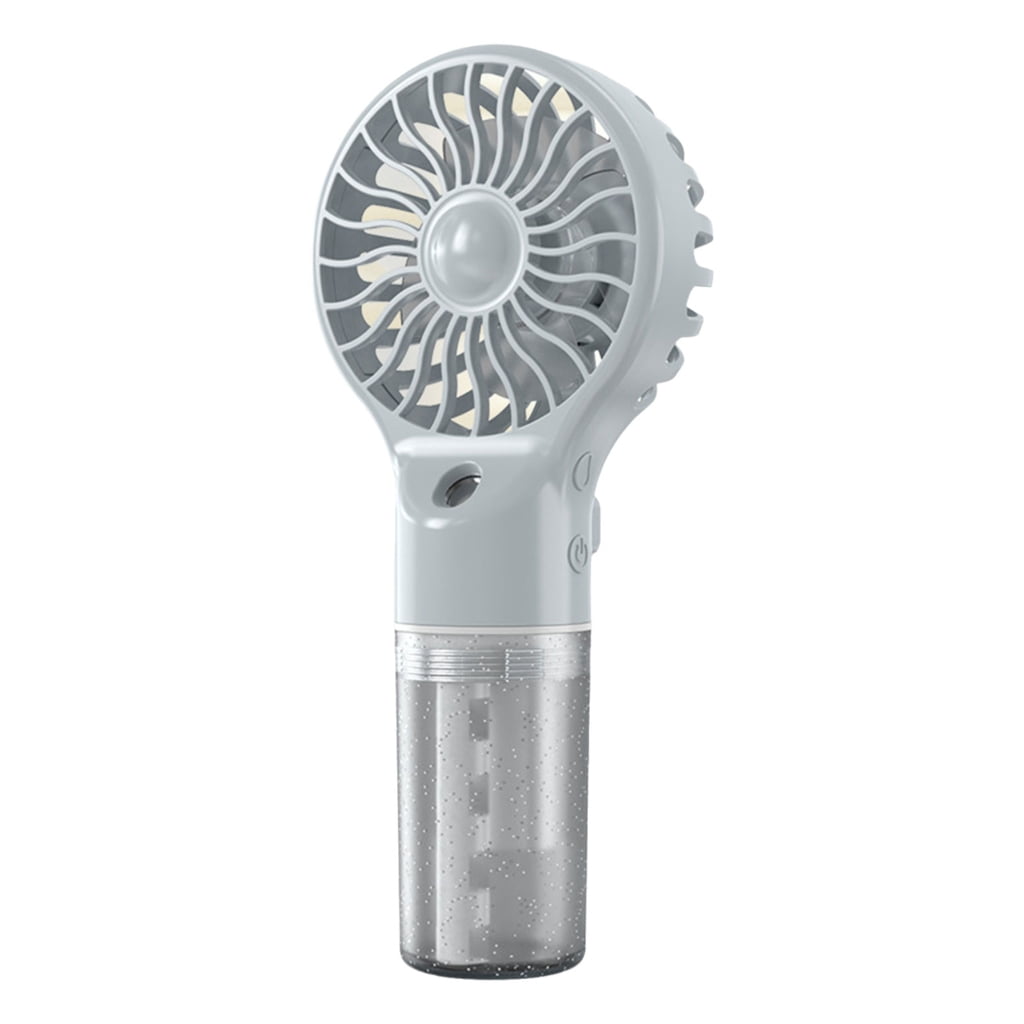 4 Speed Misting Fan with Misting Small Handheld Rechargeable Fan Water ...