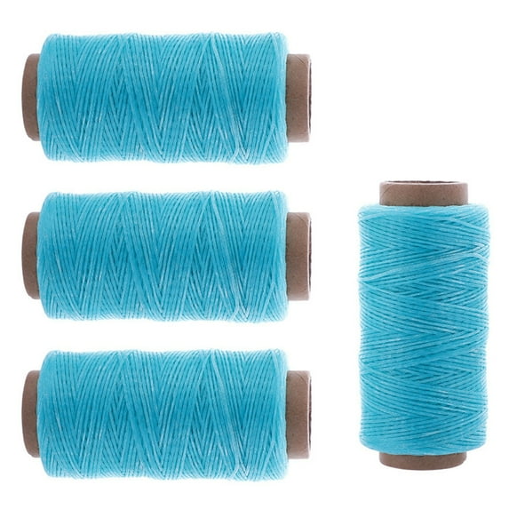 4 Spools Leather Sewing Thread 164 Yard Per Spool Waxed Thread Cord ...