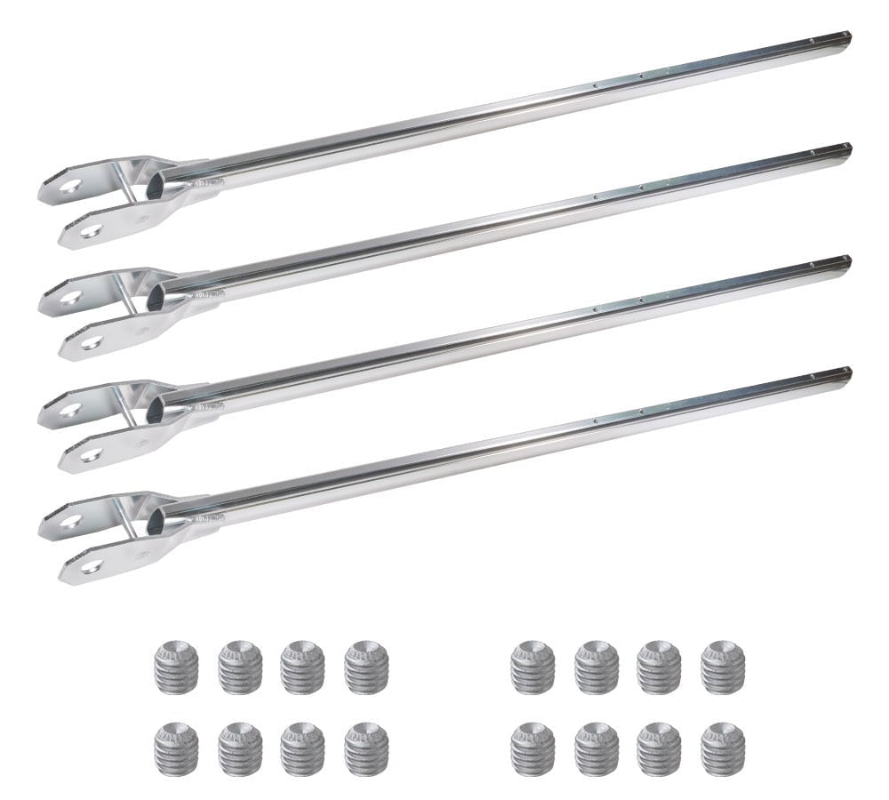 4-Spring Aluminum Lower Arm for Dump Truck Tarp Systems 4 Pack - 78 ...