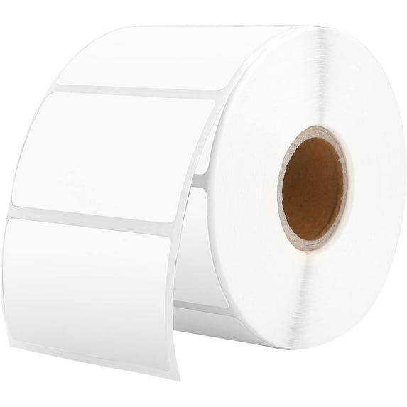 4 Stacks 2000 Labels 4" x 6" Fanfold Direct Thermal Labels, Postage ...