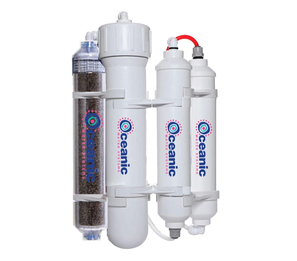 4 Stage Portable Reverse Osmosis and Deionization (RO/DI) Space Saver ...