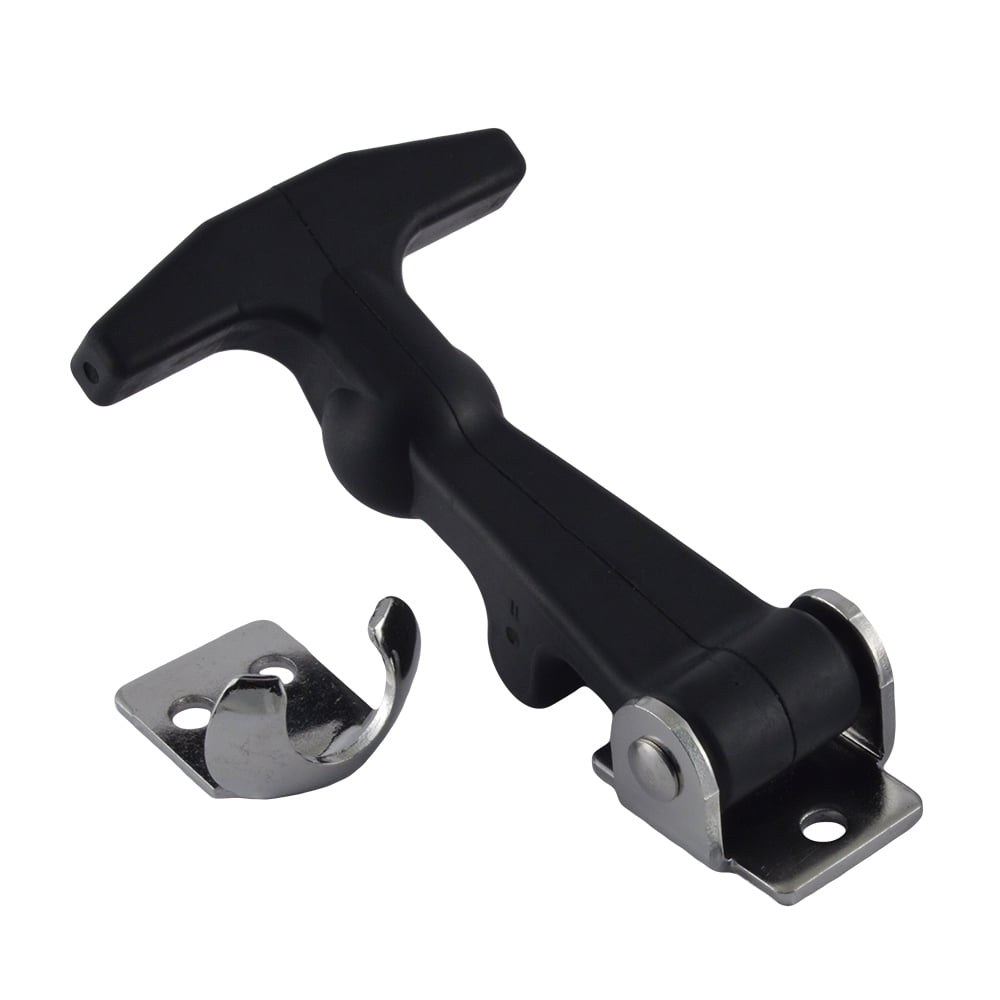 4" Stainless Steel One Piece Flexible Handle Front Latch - Walmart.com