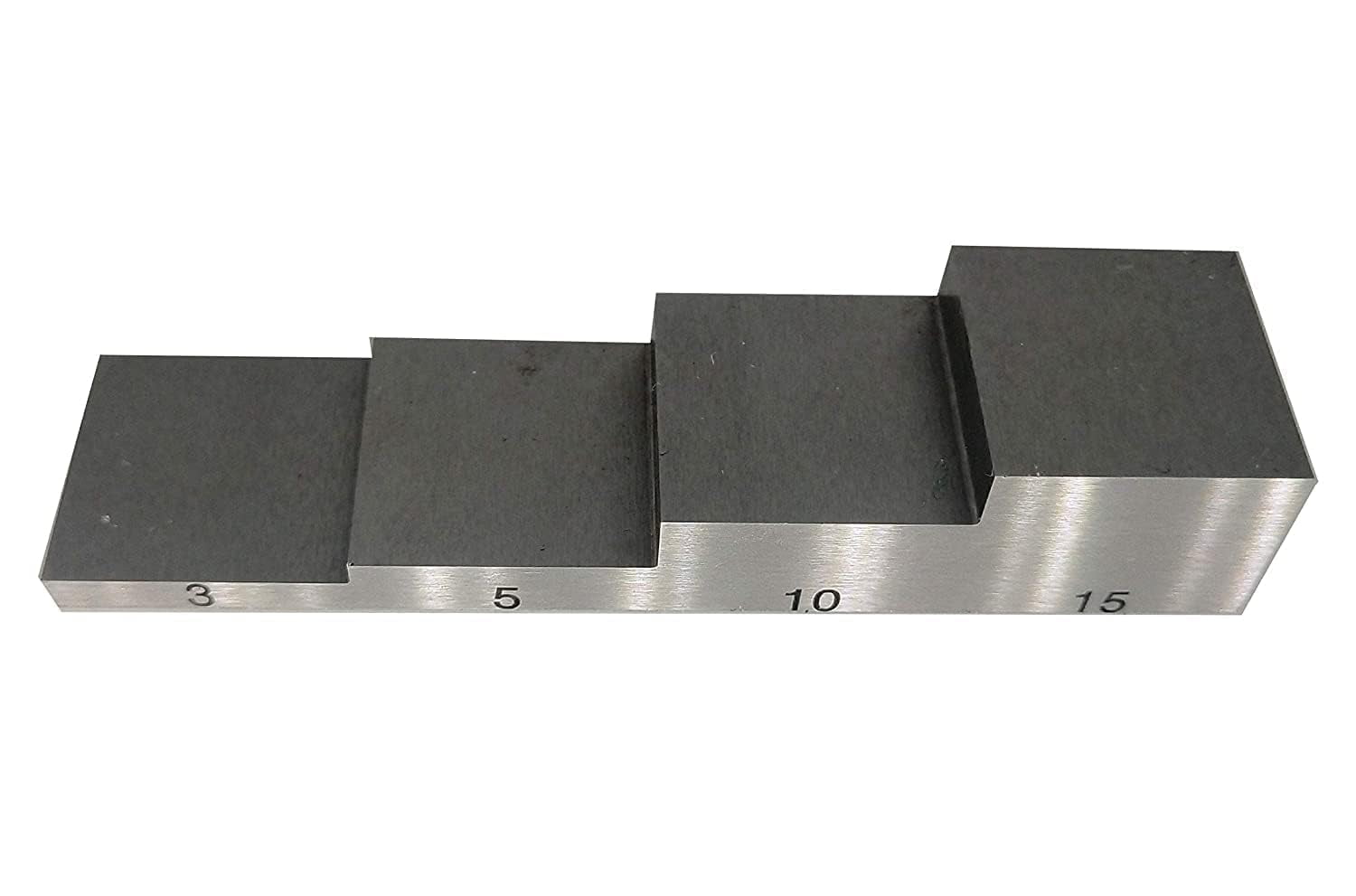 4 Step Calibration Block for ultrasonic Thickness Gauge 3mm 5mm 10mm ...