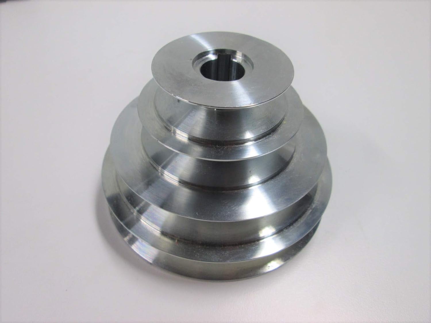4-Step Cone Pulley 5/8" Keyed Bore; for Lathe, Drill Press, Scroll Saw ...