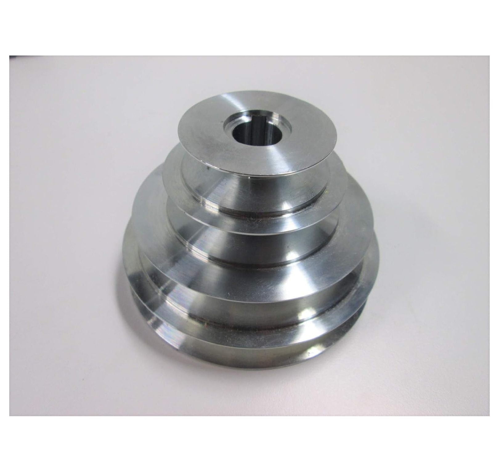 4-Step Cone Pulley 5/8" Keyed Bore; for Lathe, Drill Press, Scroll Saw ...