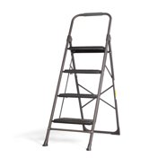 ZENY Heavy Duty 3 Step Folding Utility Ladder with Wide Anti-Slip ...