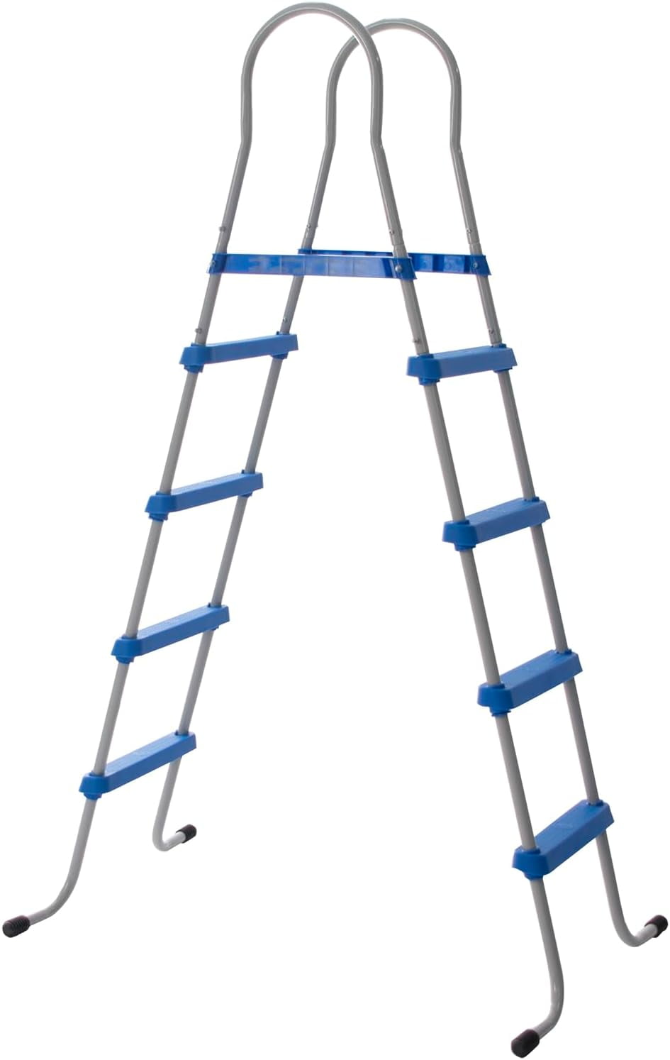 4 Step Pool Ladder 48 Inch Heavy Duty Metal Steel Frame Above Ground ...