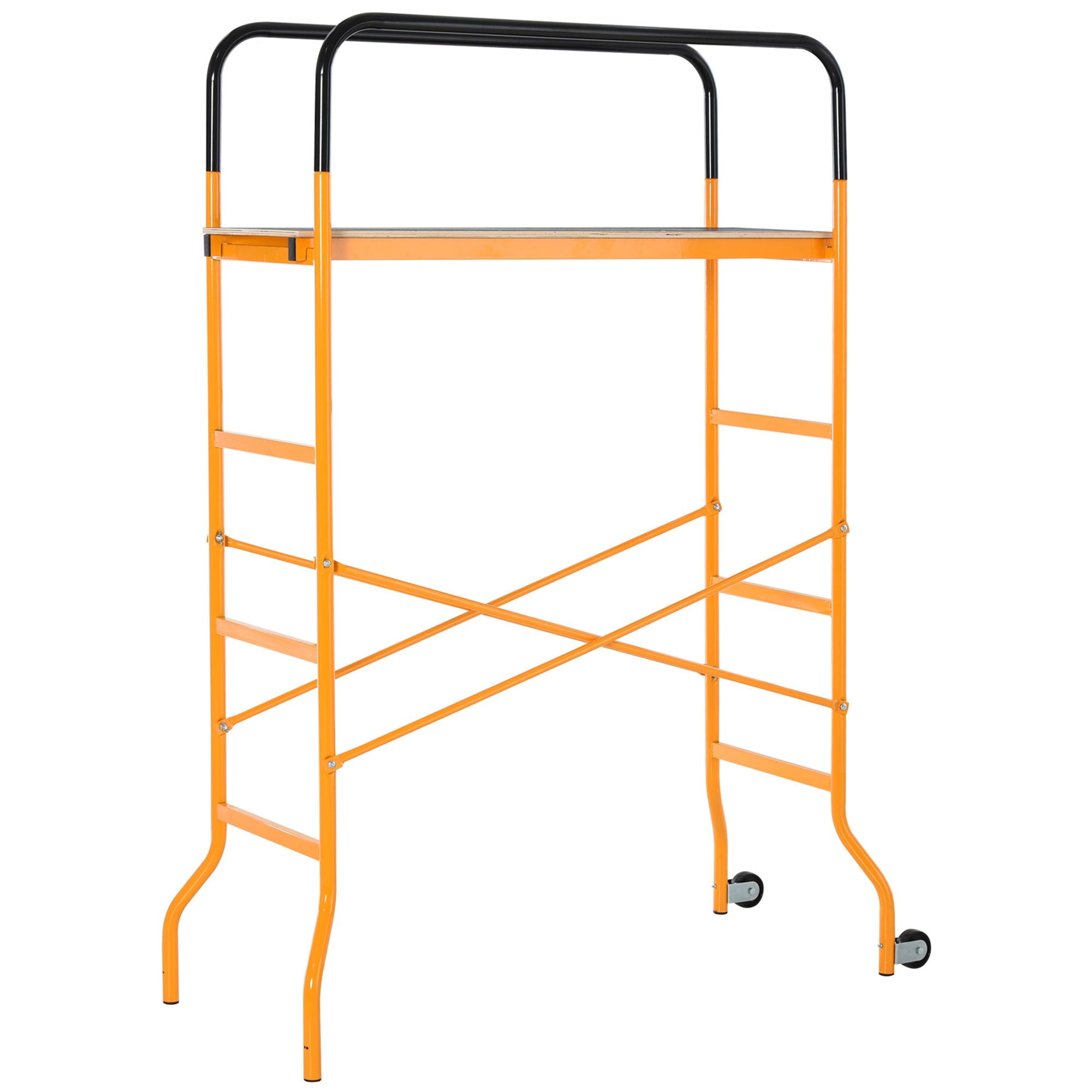 4-Step Steel Scaffold Organizer Platform, Anti-Skid Mobile Scaffolding ...