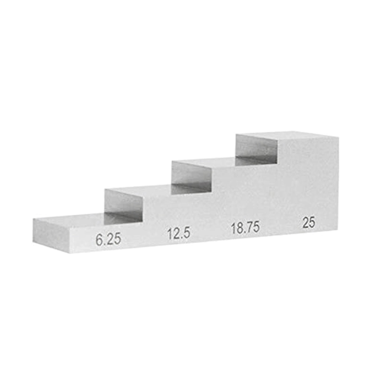 4 Step Test Block Stainless Steel Calibration Block, UT Block Thickness ...