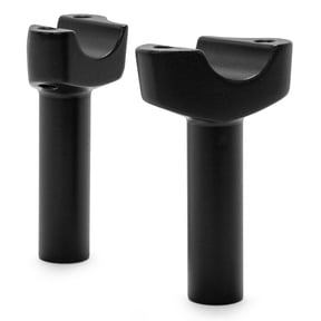 Black 1" Handlebar Riser Extensions For Sportster XL1200X Forty Eight ...