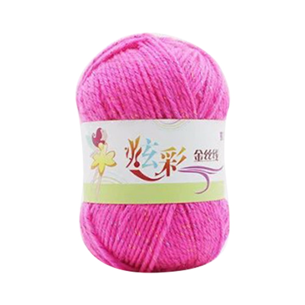 4 Strands Soft Knitting Crochet Thread Hand Woolen Yarn DIY Sewing ...