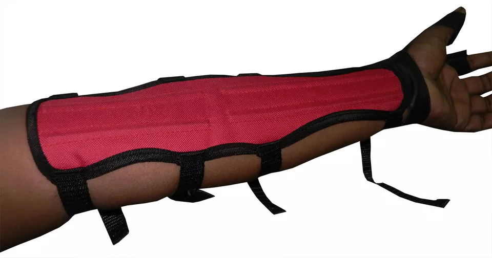 4-Strap Archery Long Arm Guard, 33cm x 9cm, Durable Protective Gear for ...