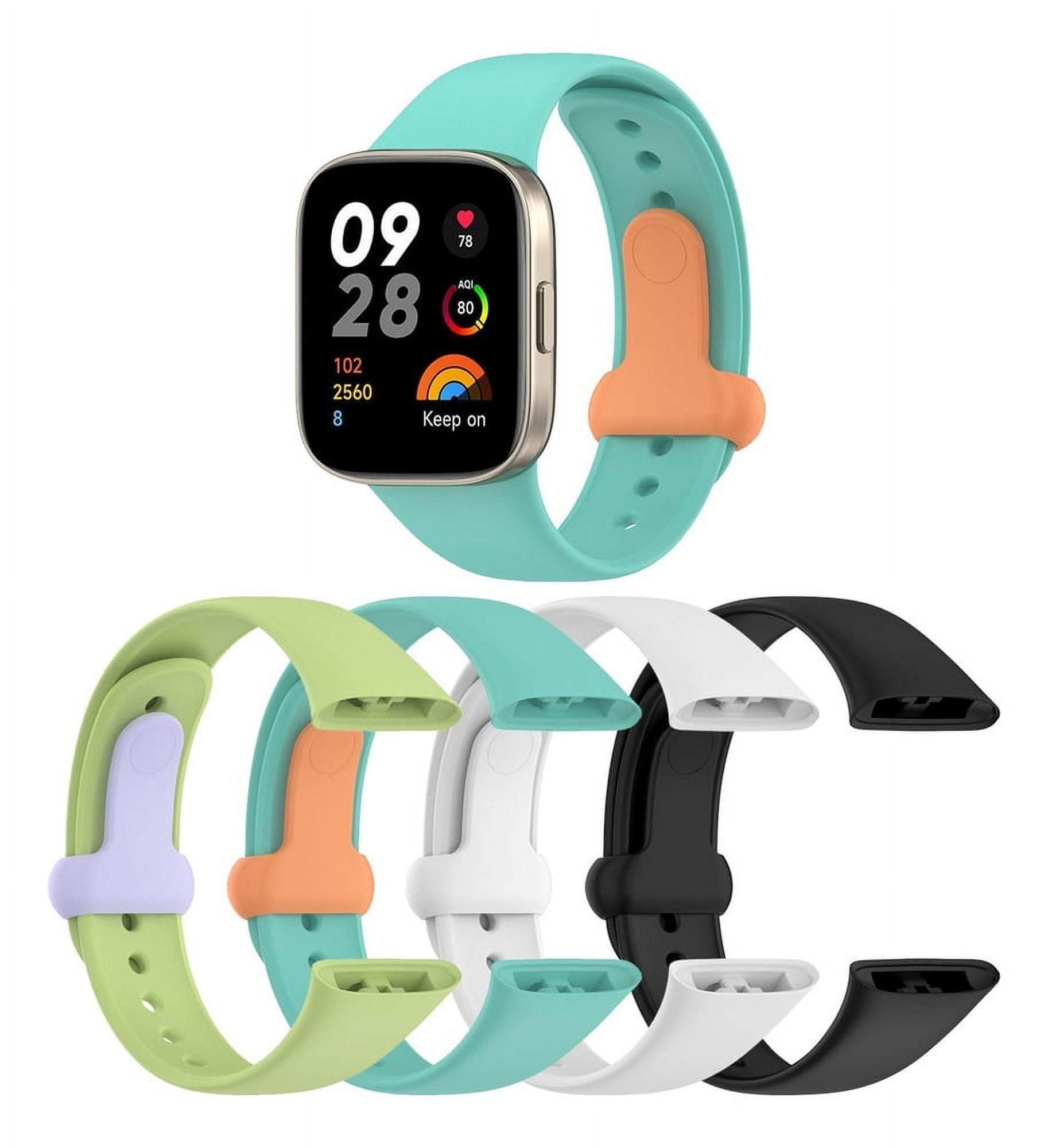 4 Straps For Xiaomi Redmi Watch 3 / Mi Watch Lite 3 Band - Walmart.com