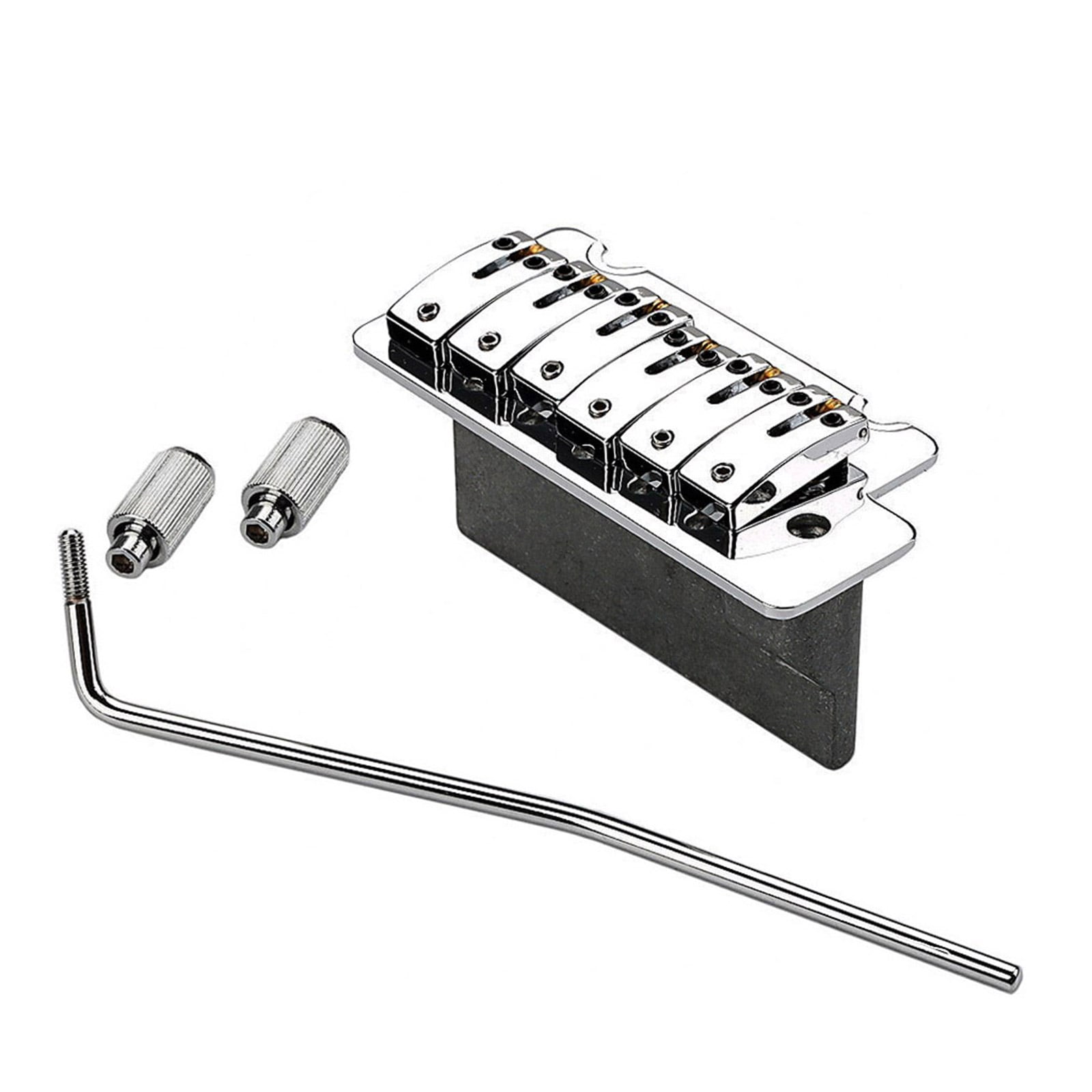 4 String Aluminum Alloy Bass Bridge with T Saddles Wheel, Quick Install ...
