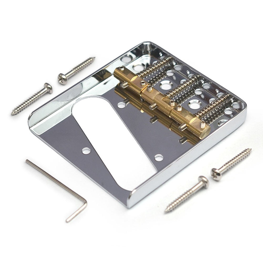 Bass Guitar Bridge Headless Fixed Bridge Tailpiece For 5-String Bass ...