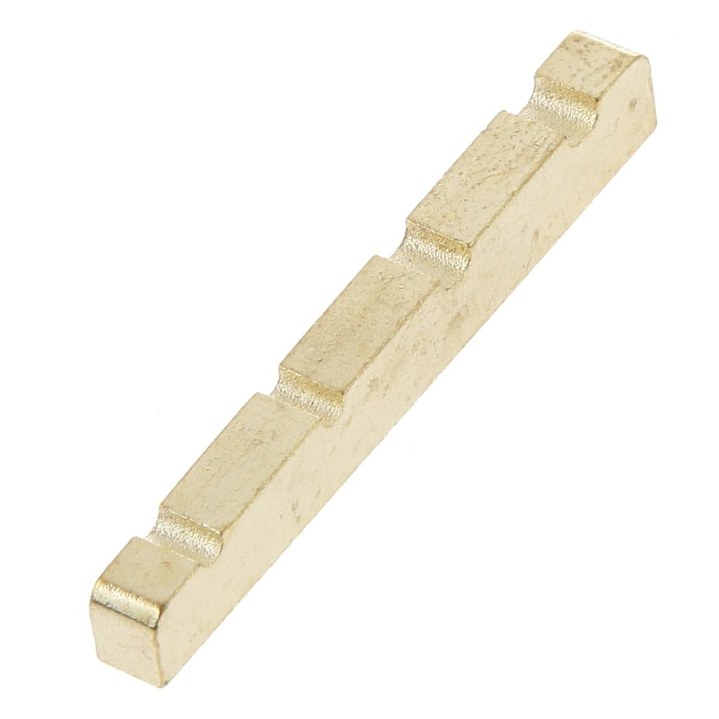 4 String Bass Guitar Parts Brass Nut 38*3.6MM 1 piece - Walmart.com