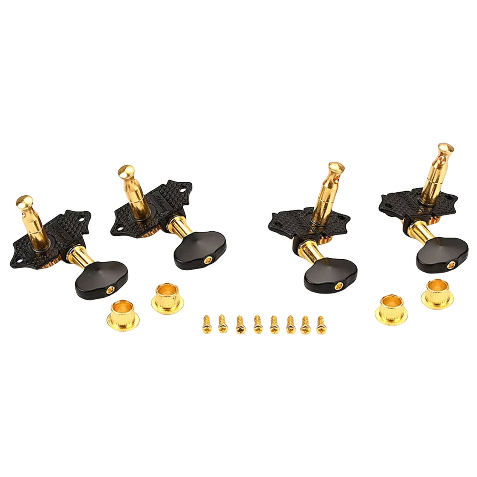 4 String Guitar Tuning Pegs Keys Vintage Open Gear Ukulele Tuners ...