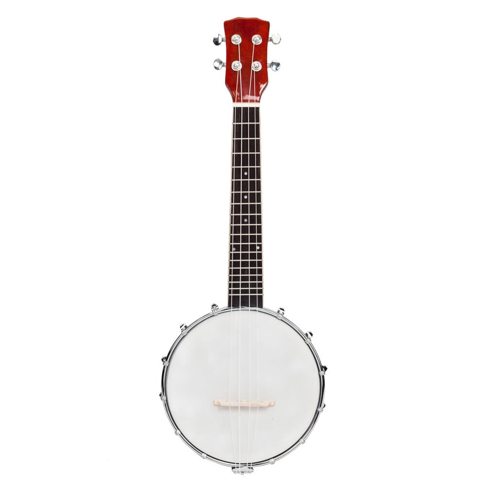 4-String Resonator Banjo, Professional Sapele Back Full Size Banjos ...