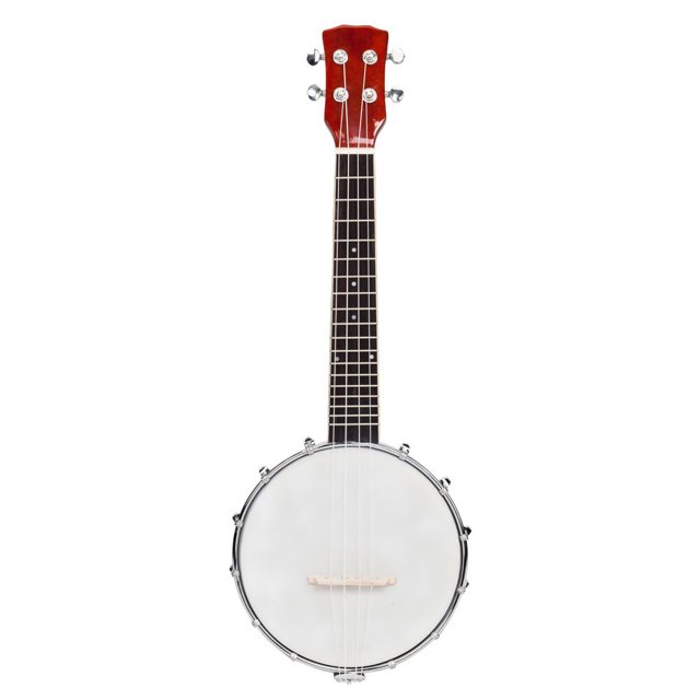 4-String Resonator Banjo, Professional Sapele Back Full Size Banjos ...