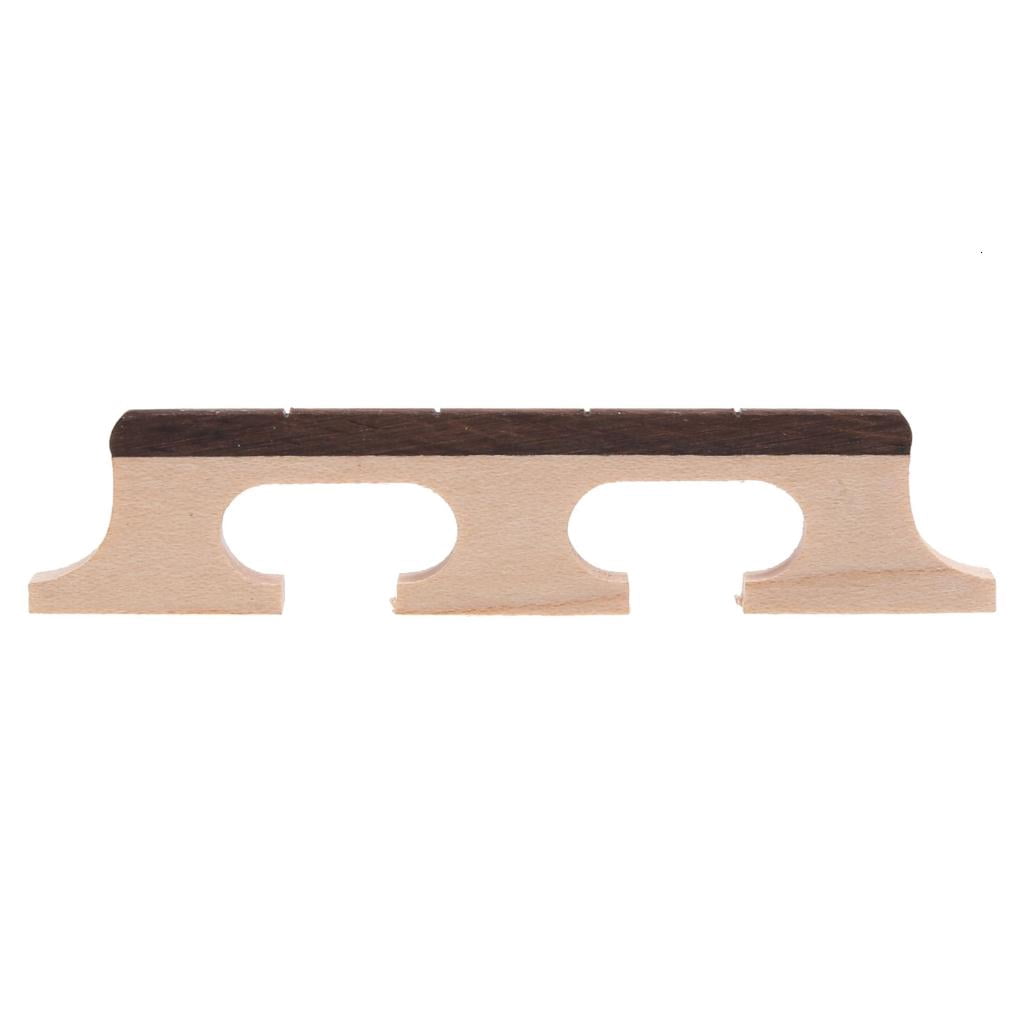 4 Strings Banjo Bridge Banjo Musical Instruments Maple & Ebony Bridge ...