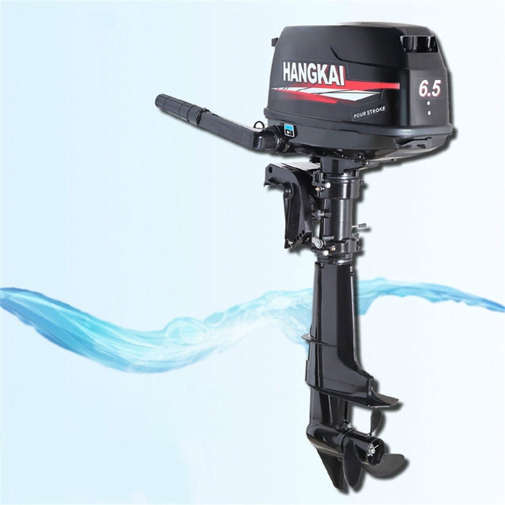 4 Stroke 6.5HP Fishing Boat Motor Water Cooling Short shaft Outboard ...