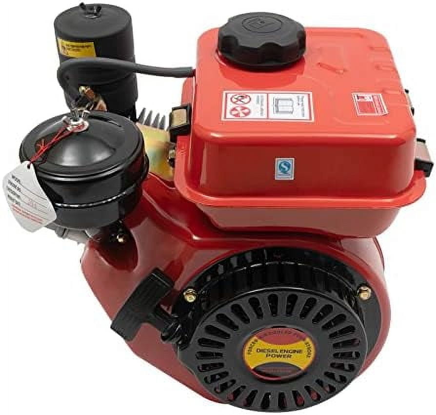 4-Stroke Diesel Engine, 3HP Single-Cylinder Air Cooling Diesel Engine ...