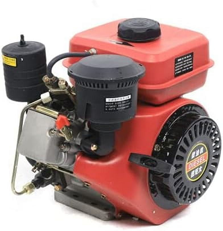4 Stroke Diesel Engine Single Cylinder, 168F 196cc Single Cylinder Air ...
