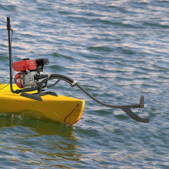 4-Stroke Gasoline Engine Boat Outboard Motor for Small Fishing Raft ...