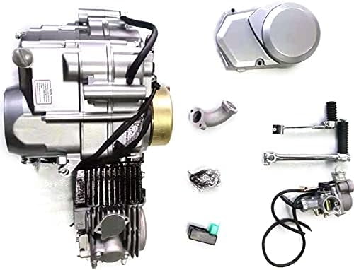 4 Stroke Racing Engine, 140cc Engine Horizontal Motor with Gear Shift ...