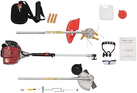 4-Stroke Weed Wacker, 35.88CC .75KW 8500R/Min 650ML Gas Powered Brush ...