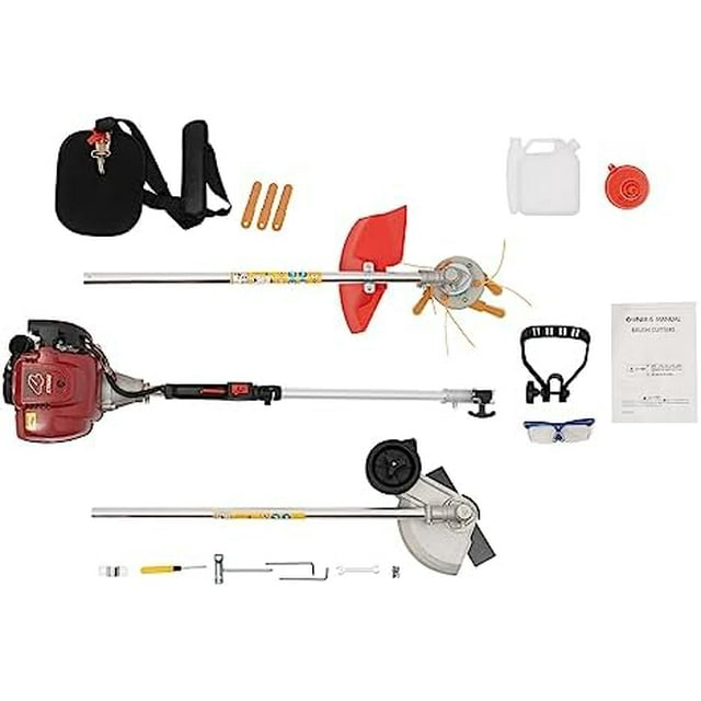 4-Stroke Weed Wacker, 35.88CC .75KW 8500R/Min 650ML Gas Powered Brush ...