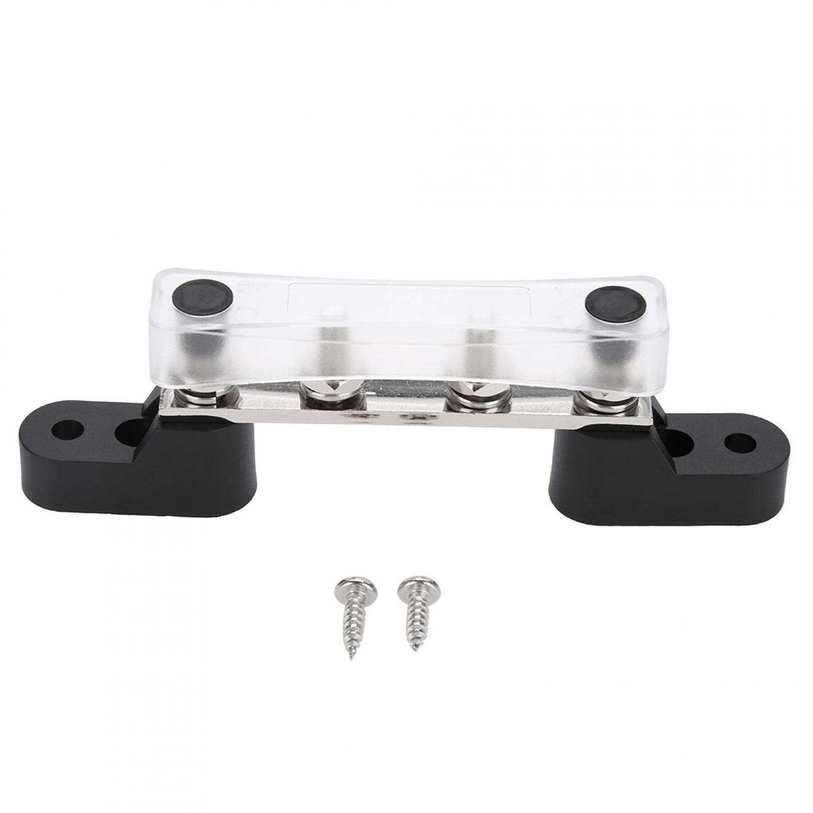 4 Studs Bus Bar Electric Terminal Junction Block 100Amp 12~48 V ...