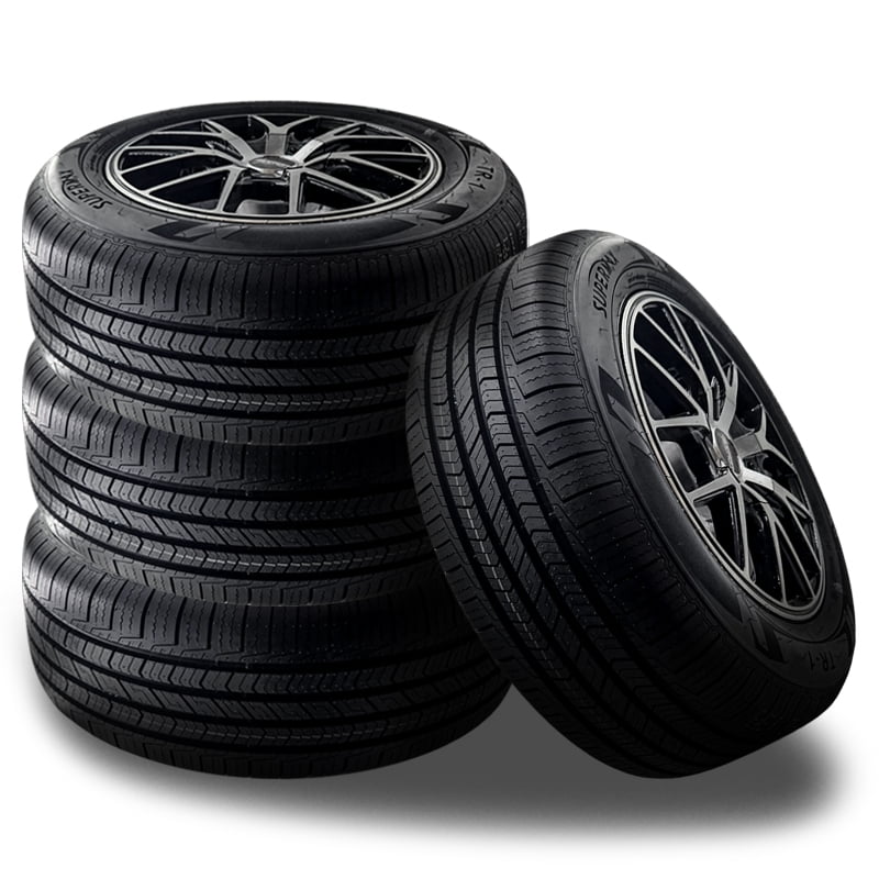 4 Supermax TR-1 215/55R17 94V All Season Performance 500AA [50K Mi Warranty] TR1 PCR-1702-SX ...