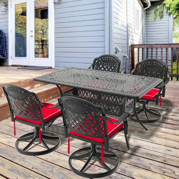 4 Swivel Seats & Rectangular Table - Human-Body Conforming Design ...