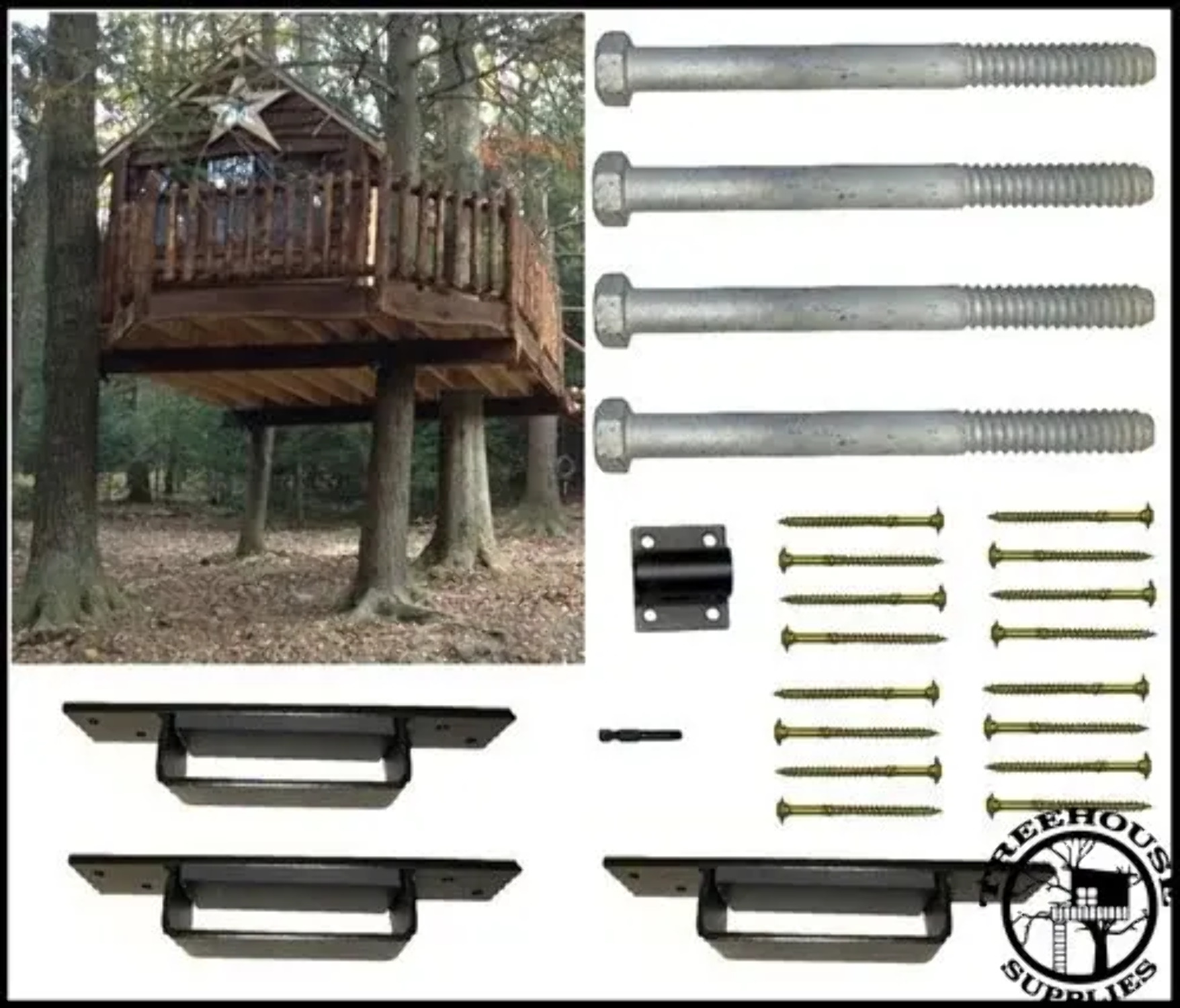 4 TREE TREEHOUSE KIT - MINI - Walmart.com