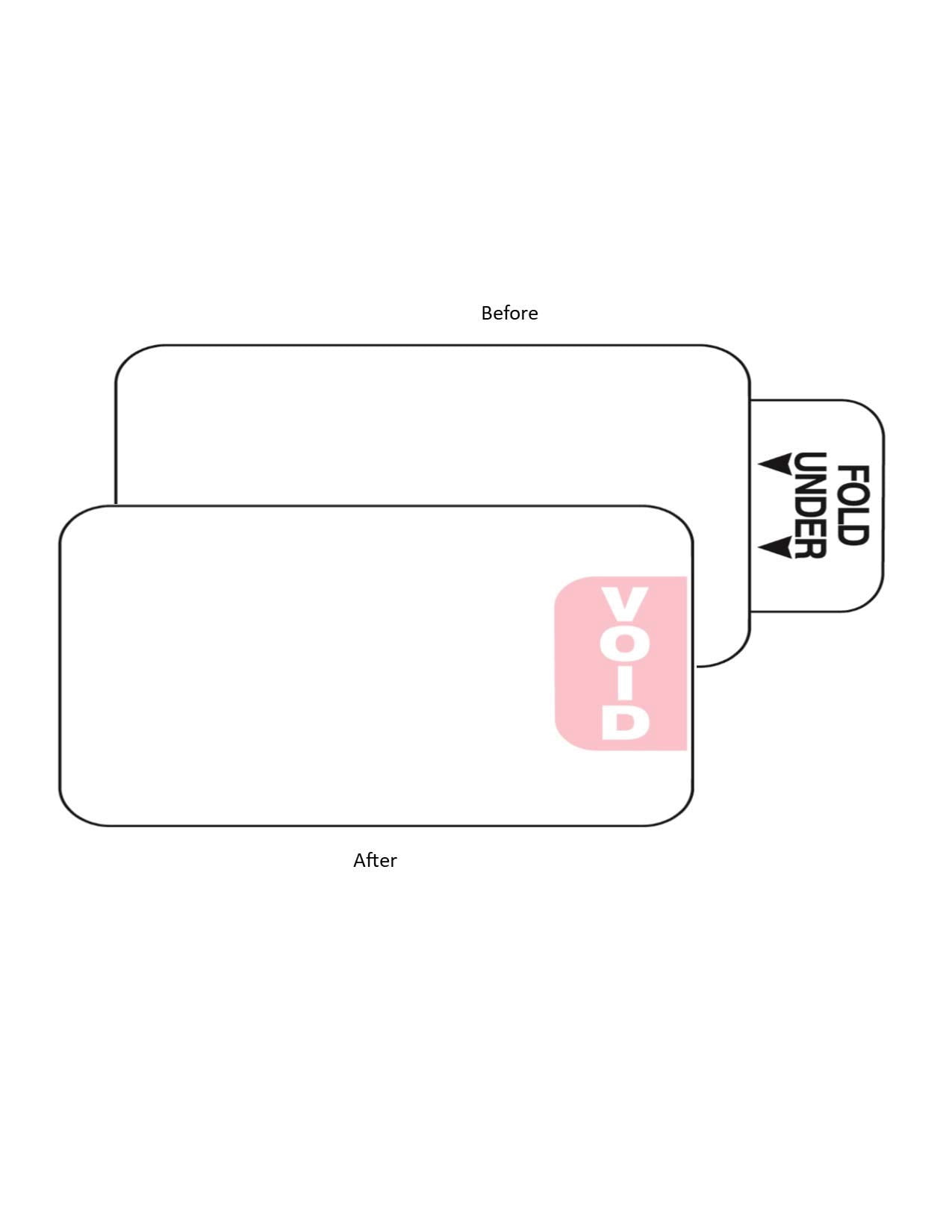 4" Tab-Expiring Badges for Epson & Primera INKJET printers, 4 Rolls ...