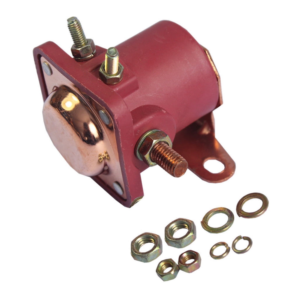 4 -Terminal Starter Solenoid Ranger Train Horn for Truck Red - Walmart.com