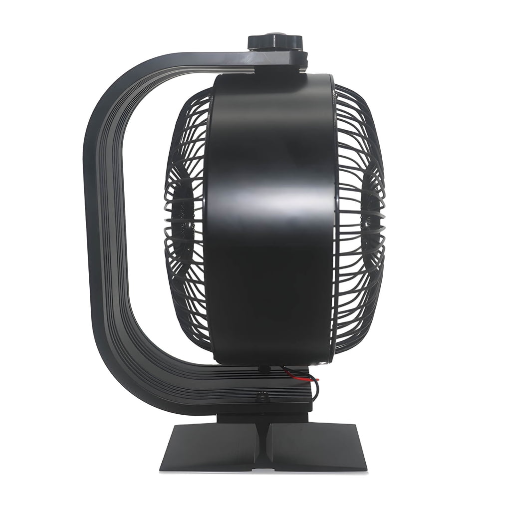 4 Thermal Powered Fireplaces Fan With 360 Airflows Direction 35dB Quiet ...