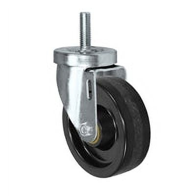 4" Threaded Stem Caster - Swivel Caster with Phenolic Wheel - 350 lbs ...