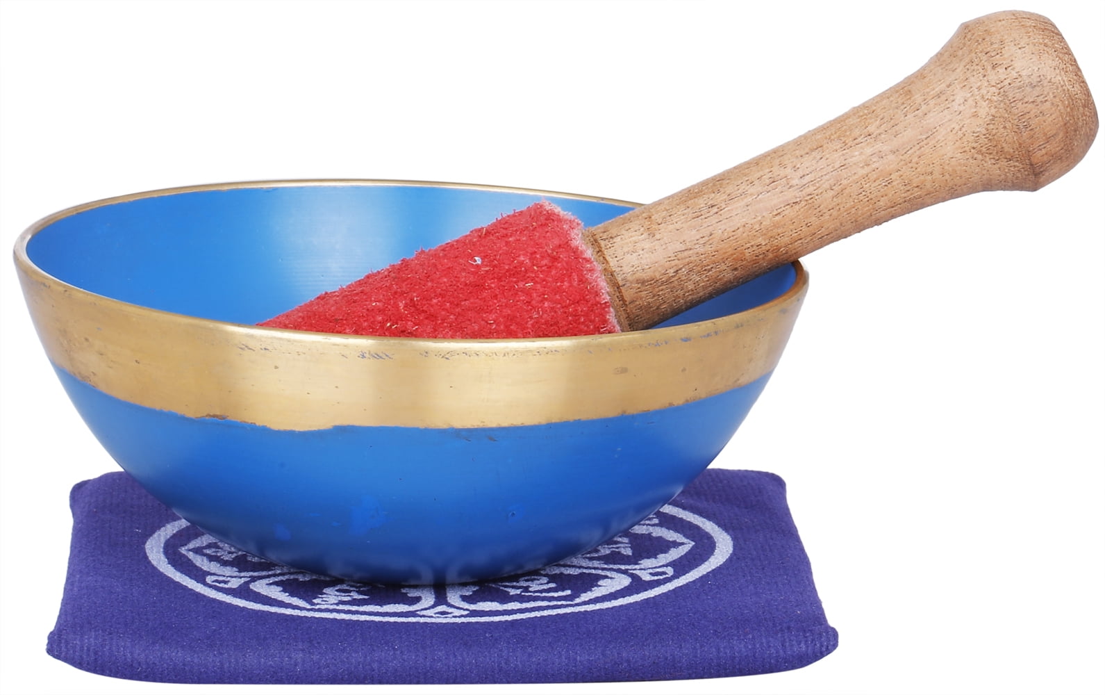 4" Tibetan Buddhist Yoni Singing Bowl in Brass | Handmade | Made in ...