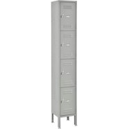 Safco Box Locker, 12w x 18d x 78h, Two-Tone Gray - Walmart.com