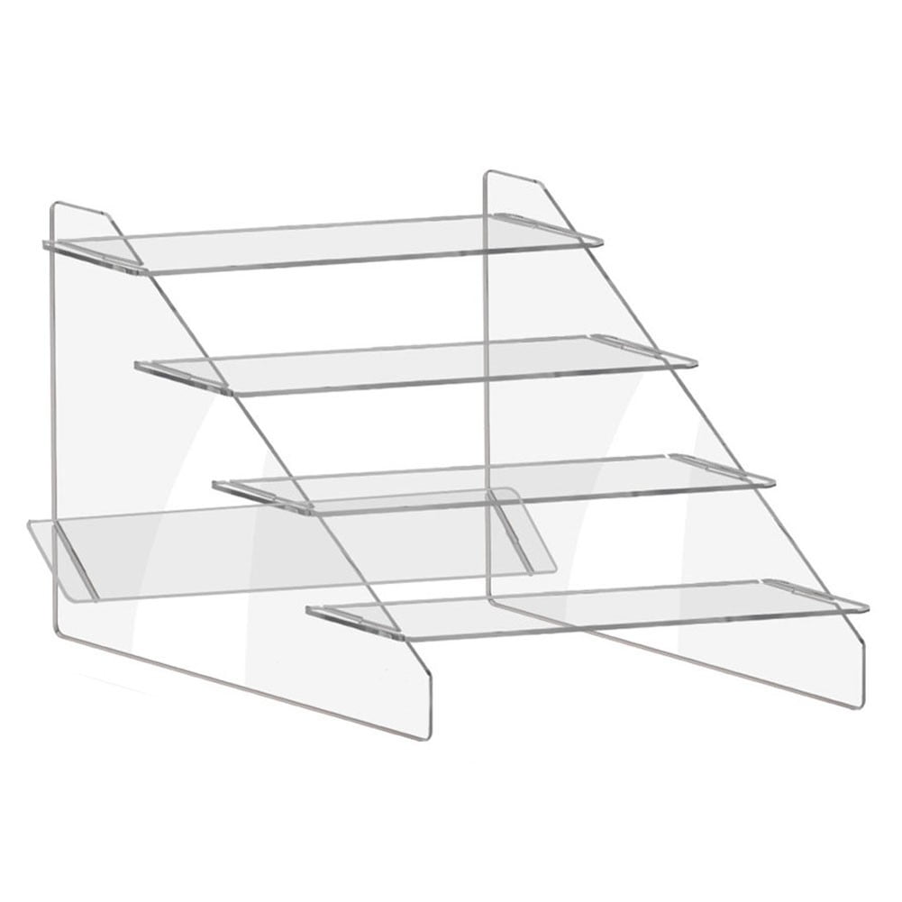 4 Tier Acrylic Display Stand Display Rack For Cupcake Perfume Doll ...