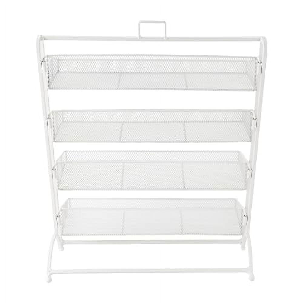 4 Tier Candy Display Rack,Snack Rack Display Stand,Chip Rack Display ...