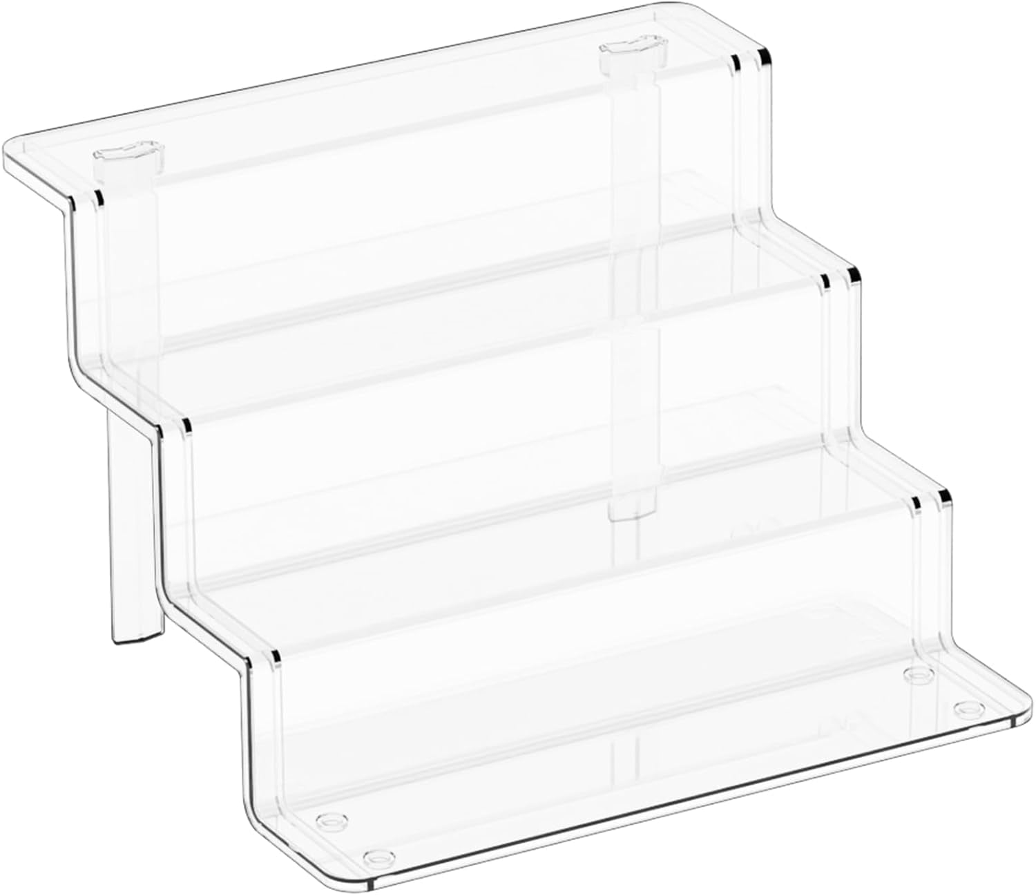 4 Tier Clear Display Risers - Tool- Assembly - 9 Inch Figure Display ...