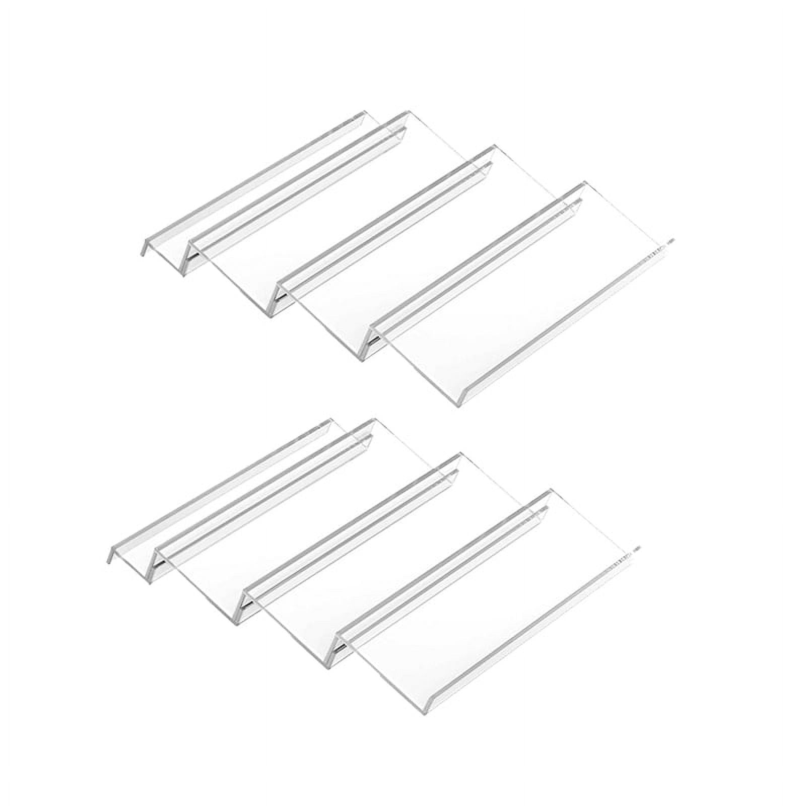 4-Tier Drawer Spice Organizer Acrylic Spice Rack Tray Seasoning Bottle ...