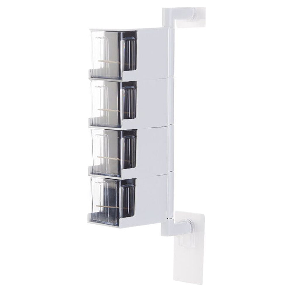 4 -Tier Drawer Spice Rack Dispenser Condiment Organizer Wall - Walmart.com