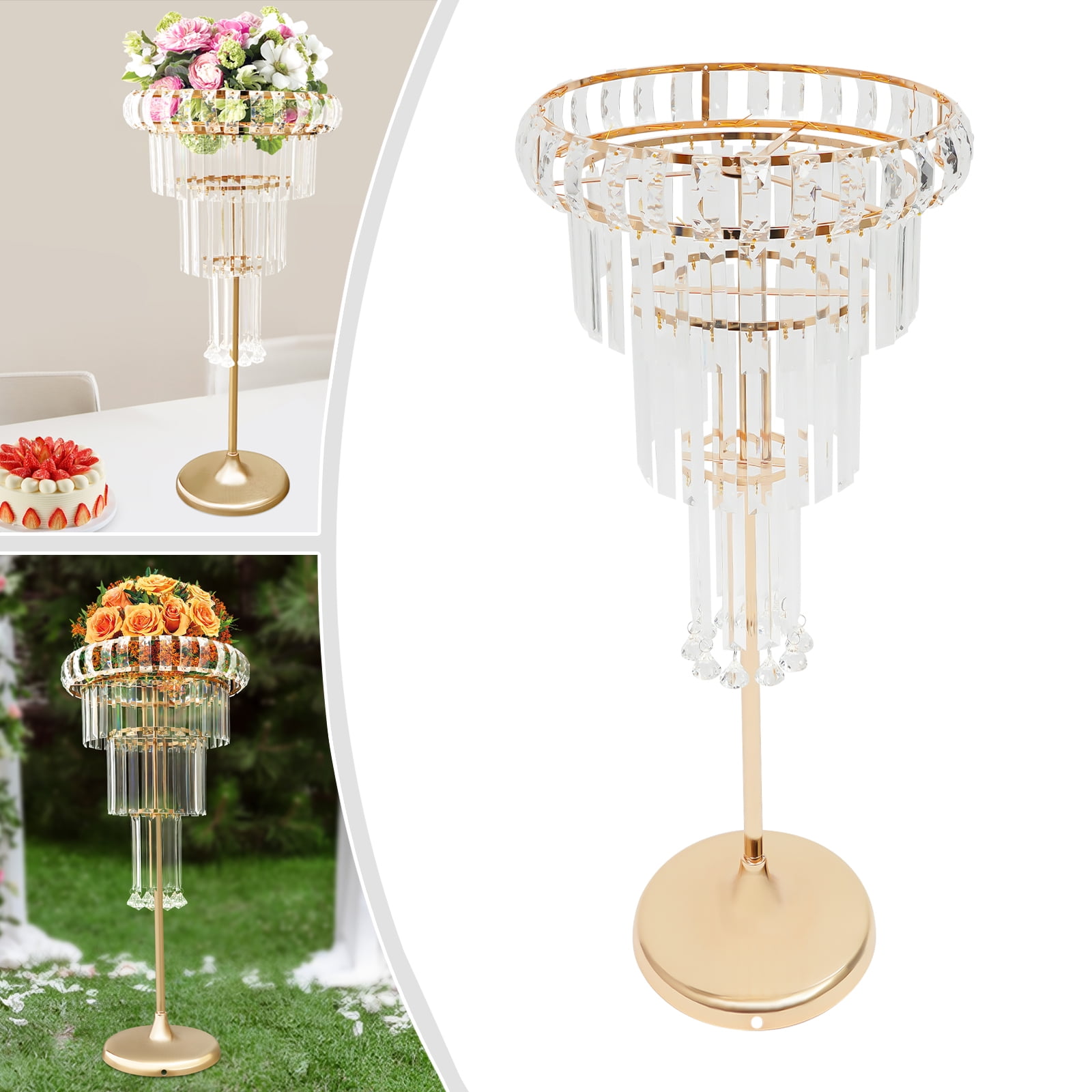 4-Tier Flower Stand 11.02lbs Load-bearing Capacity Flower Stand Modern ...