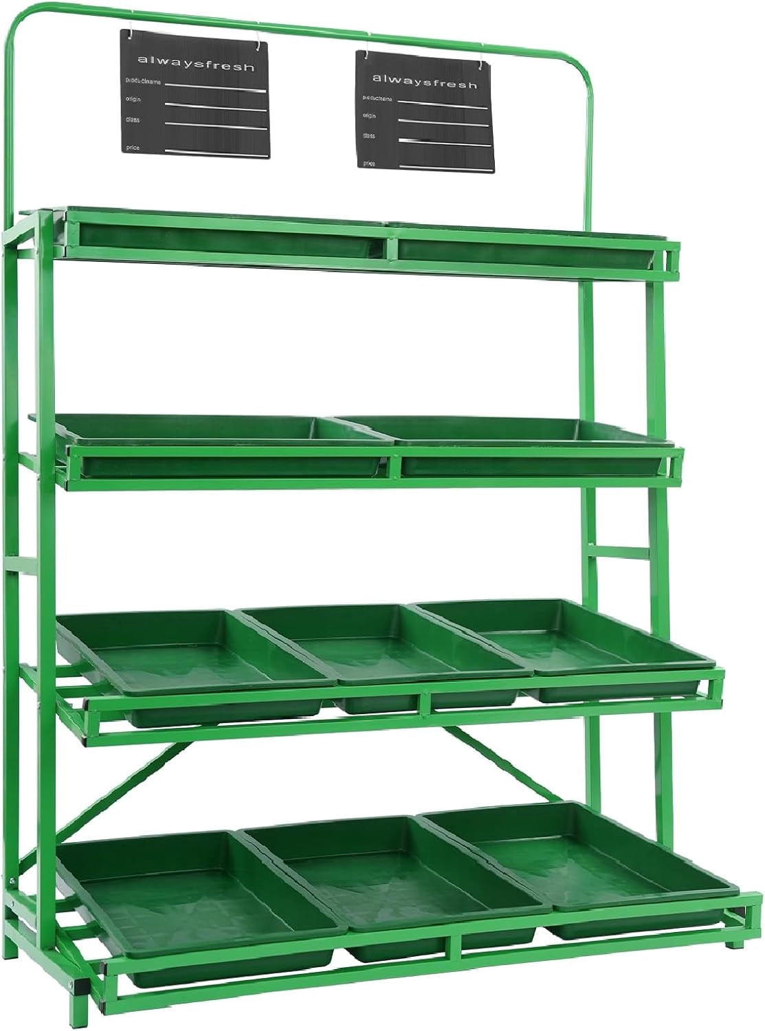 4-Tier Fruit Vegetable Storage Fruit Vegetable With Baskets Organizer ...