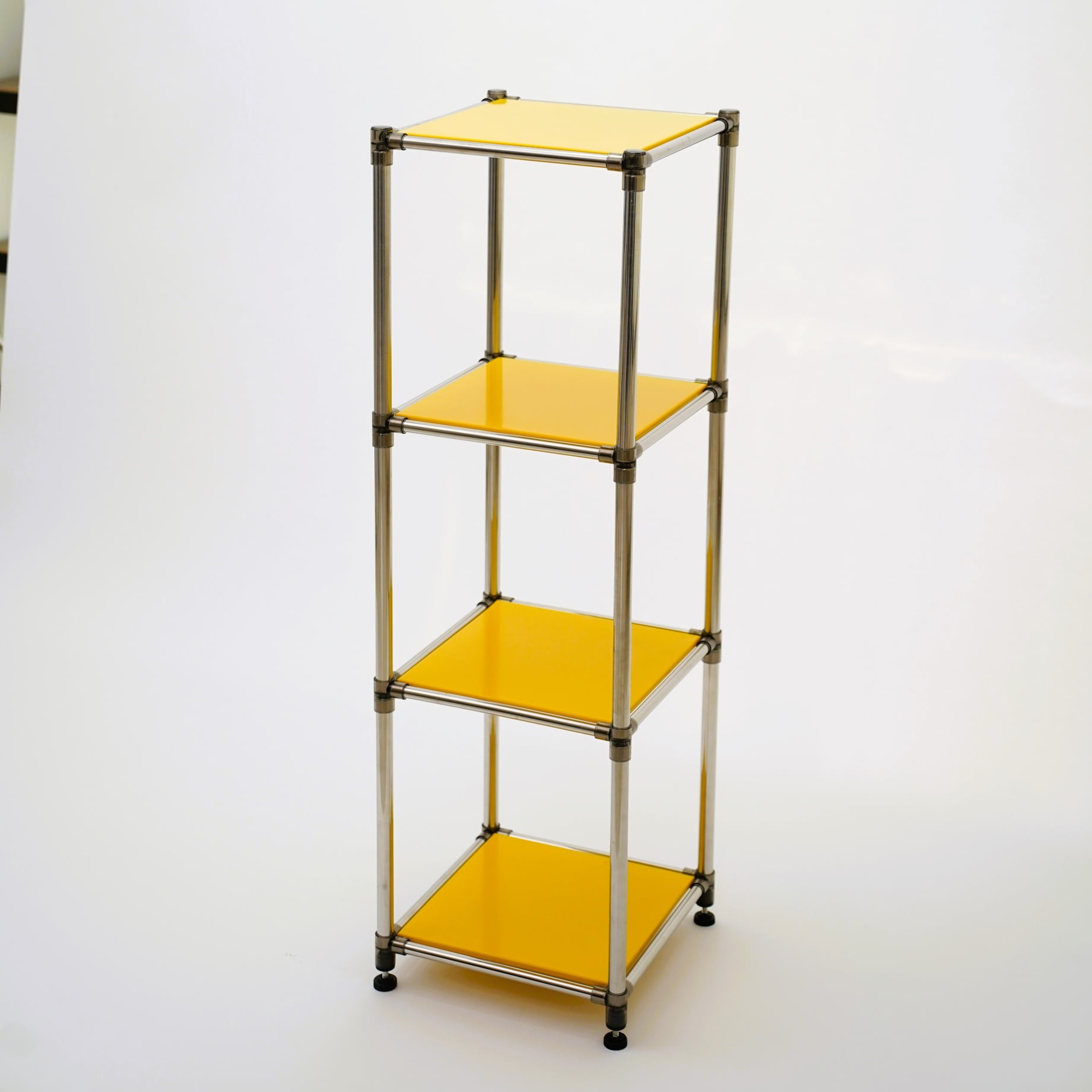 4 Tier Heavy Duty Storage Shelving Unit, Stainless Steel Open Shelves ...