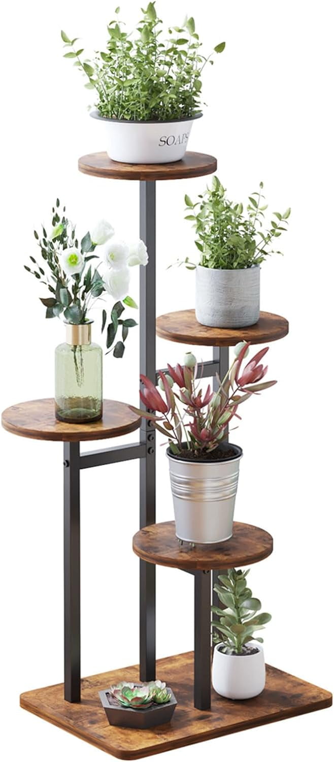 4 Tier Plant Stand Indoor, Tiered Plant Stands for Indoor Plants ...